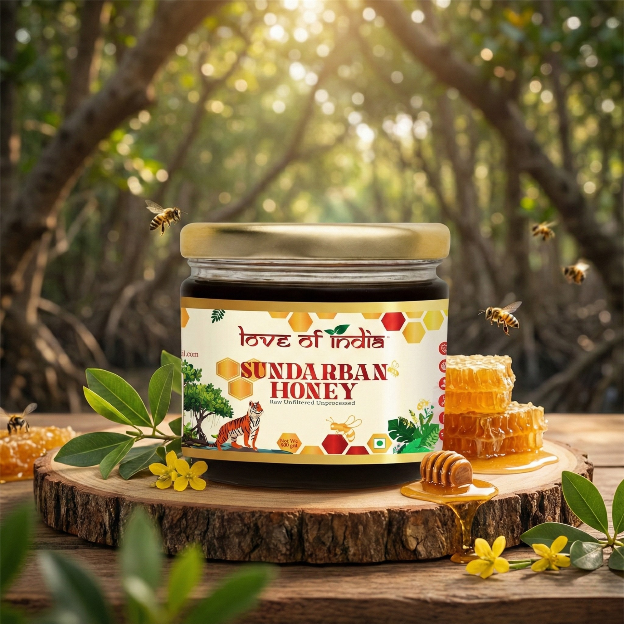 Sundarban Honey 400g | 100% Pure – Wild Forest Nectar for Immunity ...