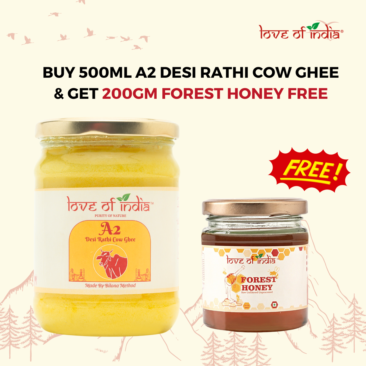 A2 Desi Cow Ghee – loveofindia