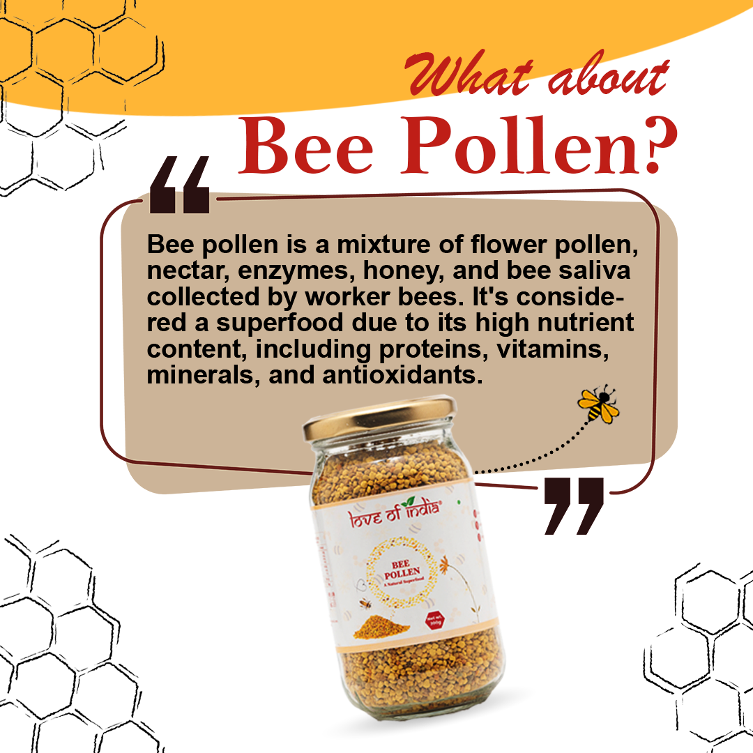 Buy Pure Bee Pollen Online – 100% Raw & Natural – loveofindia