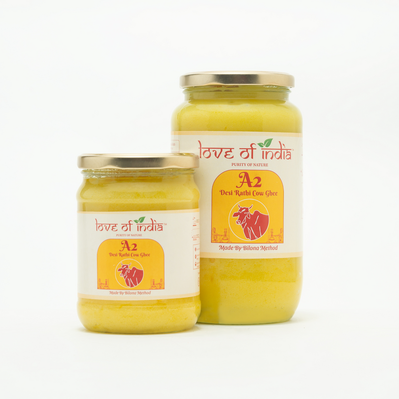 A2 Desi Vedic Rathi Cow Ghee | Bilona Ghee – loveofindia