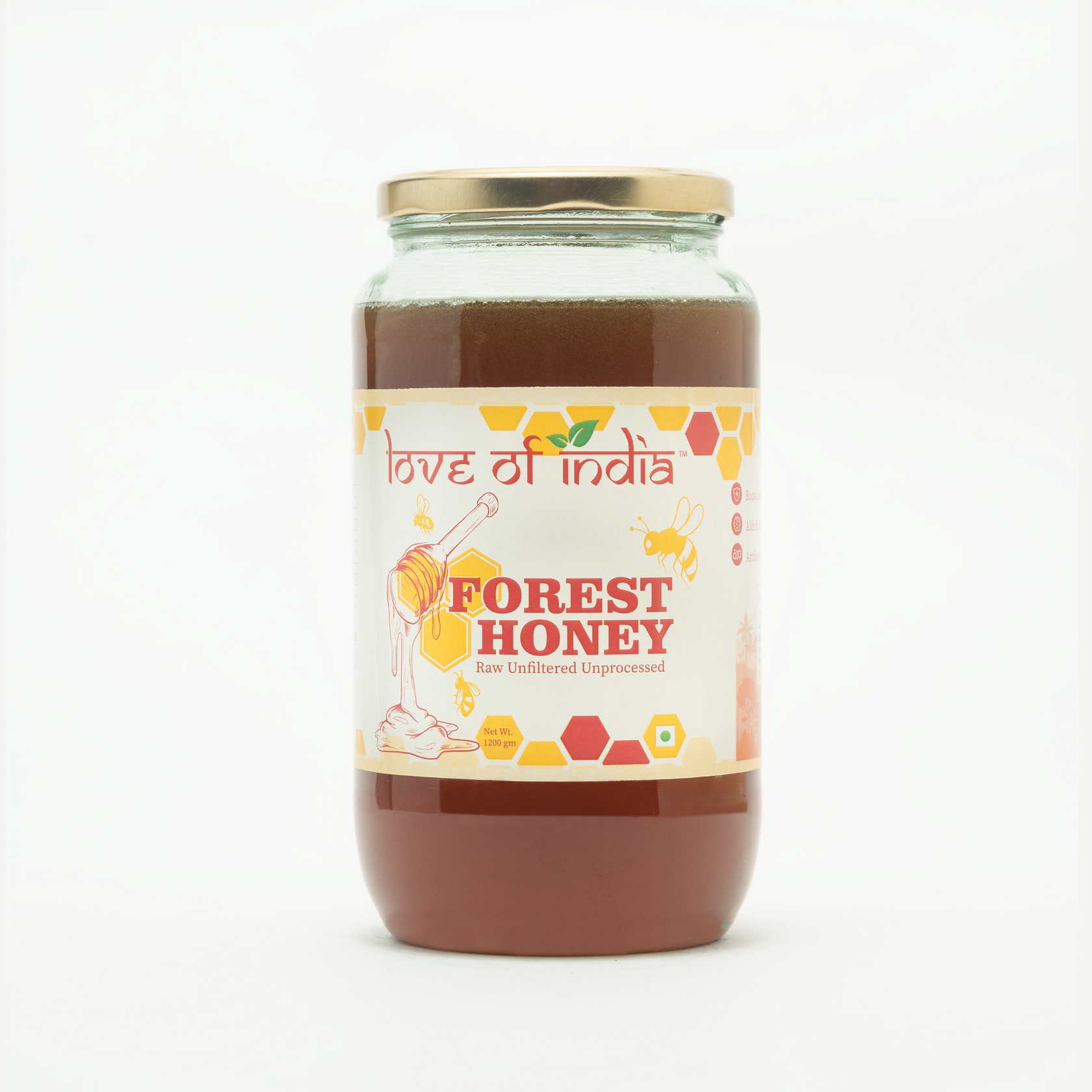 Best Forest Honey (Raw, Unfiltered, Unprocessed & Non-Pasteurised ...